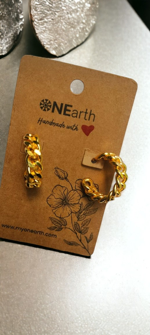 Chain Hoops Earrings – ONEarth